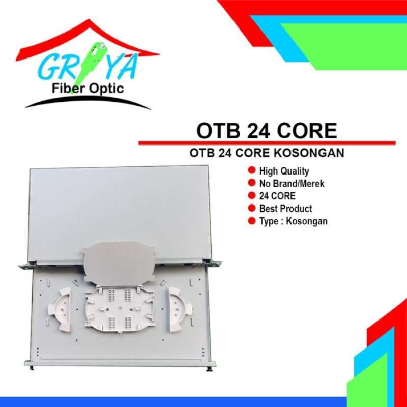Promo Otb 24 Core Kosongan / Odf / Roset 24 Core Ftth Diskon 23% di ...