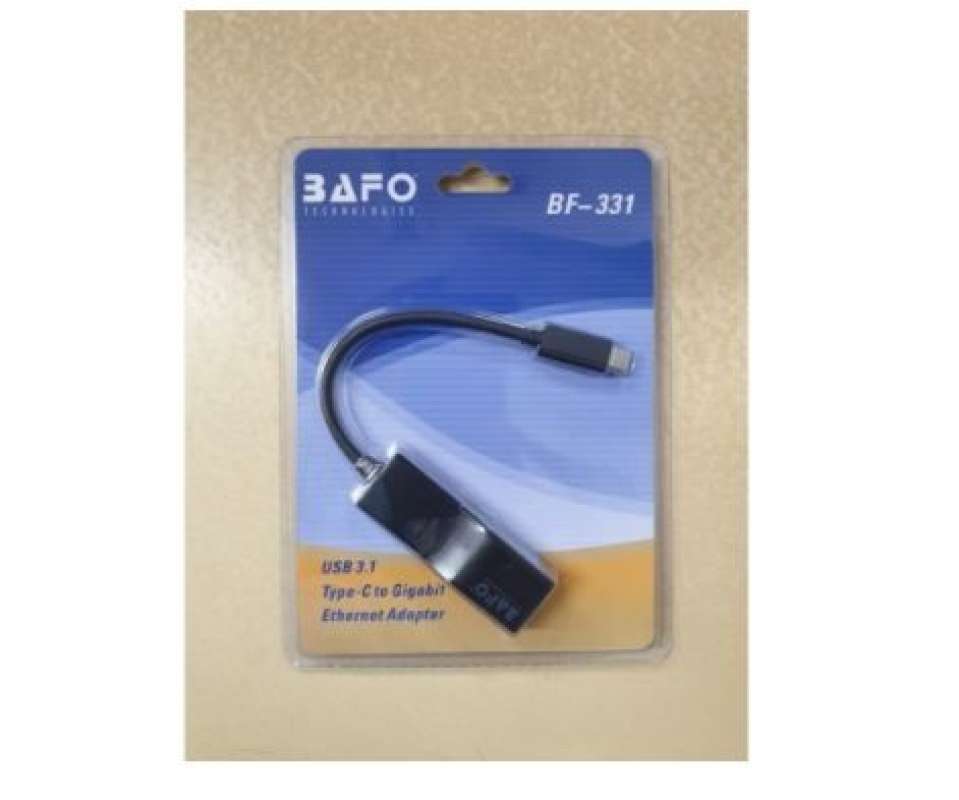 Promo Usb 3.1 Type-C To Rj45 Lan Bafo Gigabit Ethernet Adapter Bf-331 ...