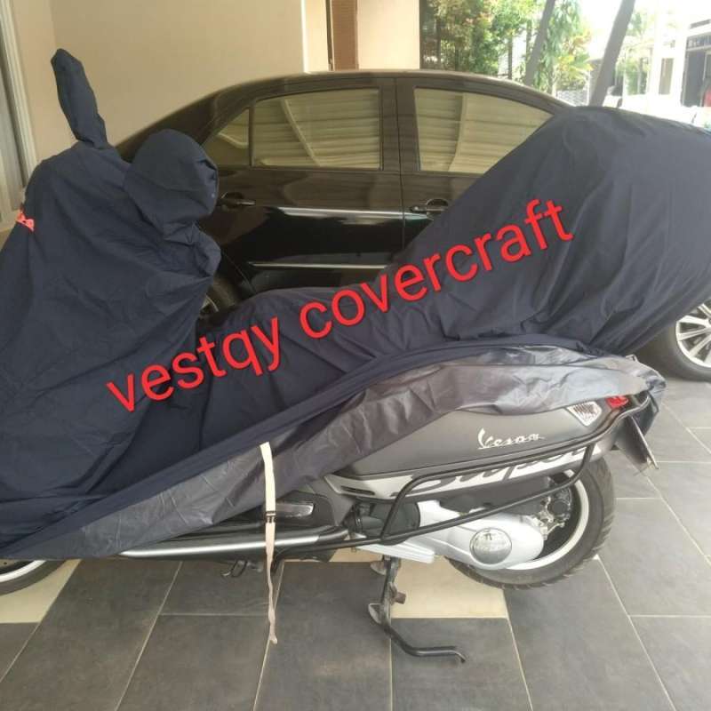 Jual Custom Sarung Cover Vespa Matic Pakai Box Di Seller Vestqy Cover ...