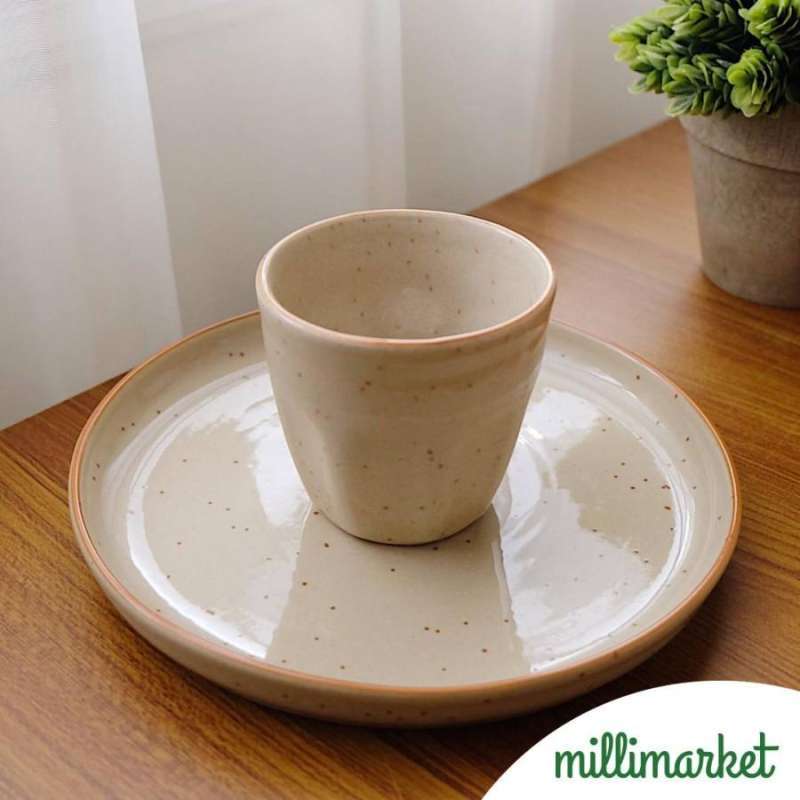 Jual ASARA SET SERIES (Plate & Mug)/Piring Gelas Set/piring Set Keramik ...