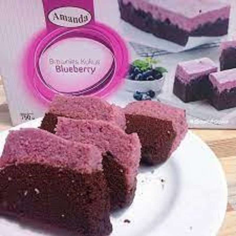Jual Bolu Brownies Amanda Berbagai Macam Varian Rasa - Blueberry Di ...