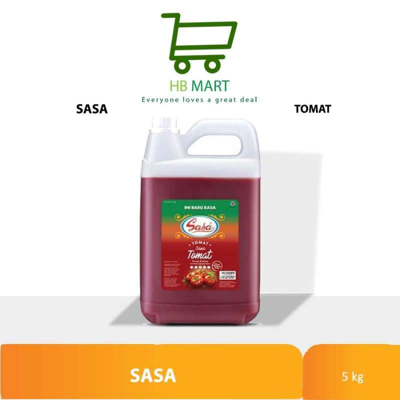 Jual Sasa Tomat Jerigen / Tomato Sauce Sasa - 5.5 Kg Di Seller Happy ...
