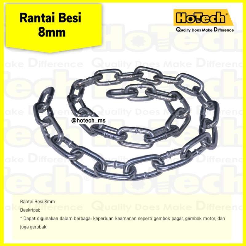 Promo Rantai Galvanis 8mm Chain Per Karung | Chain Galvanis 8 mm Per ...