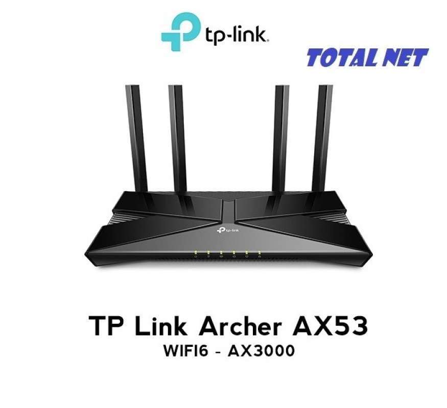 Jual TP-LINK ARCHER AX53 AX3000 DUAL BAND GIGABIT WI-FI 6 ROUTER di ...