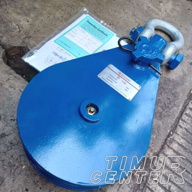 Promo Snatch Block 8 ton NAGASAKI Pulley Katrol Winch Heavy Duty Diskon ...