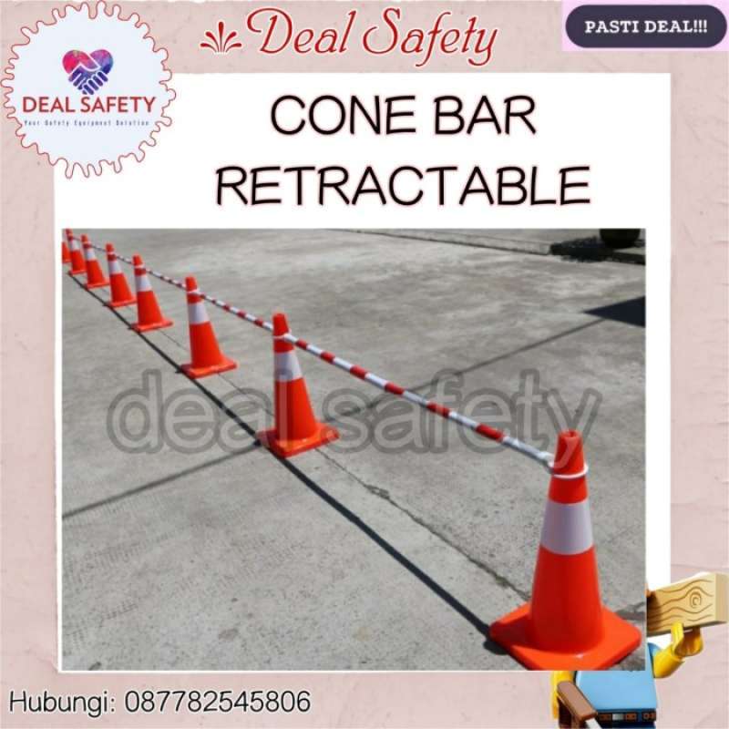 Jual Cone Bar Retractable / Stick Penghubung Safety Cone di Seller ... Jual Cone Bar Retractable / Stick Penghubung Safety Cone di Seller ...
