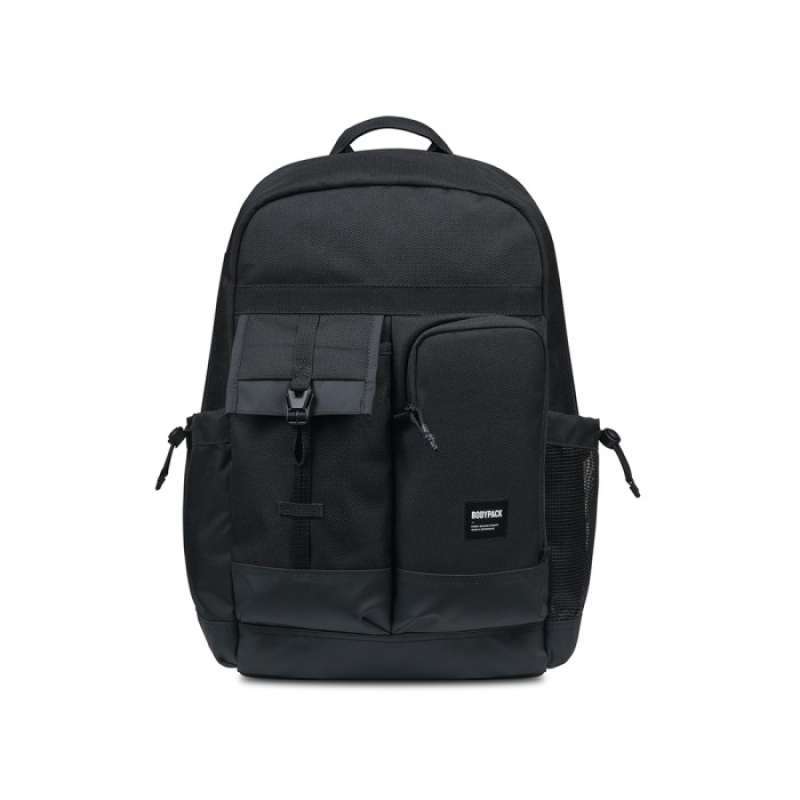 Promo Tas Laptop Bodypack Ranviel Laptop Backpack - Hitam Diskon 30% Di ...