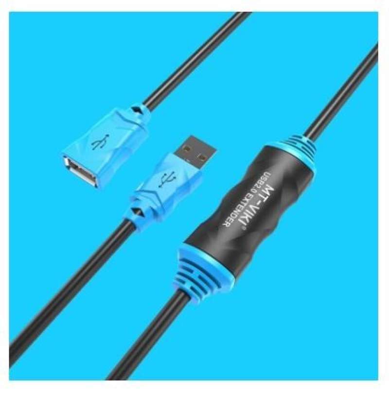 Promo Usb 2.0 Extension Cable Netline 20M Active-Kabel Usb Female-Male ...