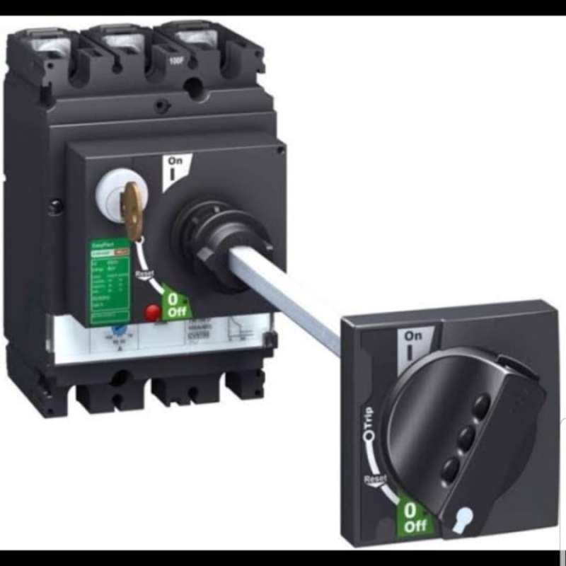 Promo Schneider Mccb Cvs250f 4p 250a Tmd Lv525343 + Extended Rotary ...