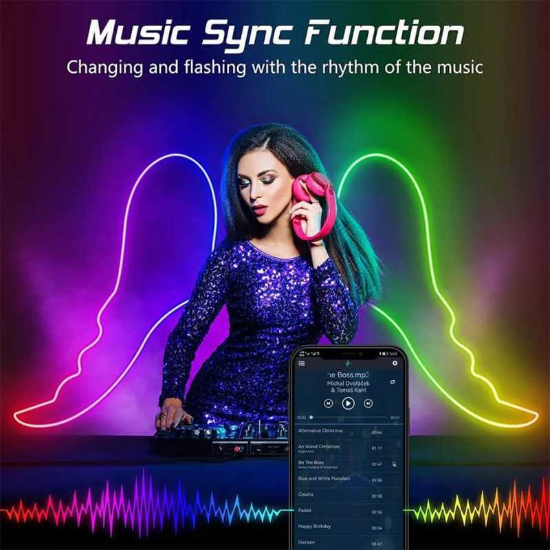 Jual PAKET Lampu LED NEON FLEX RGB RUNNING 5M 5METER DC 12V/24V SENSOR ...