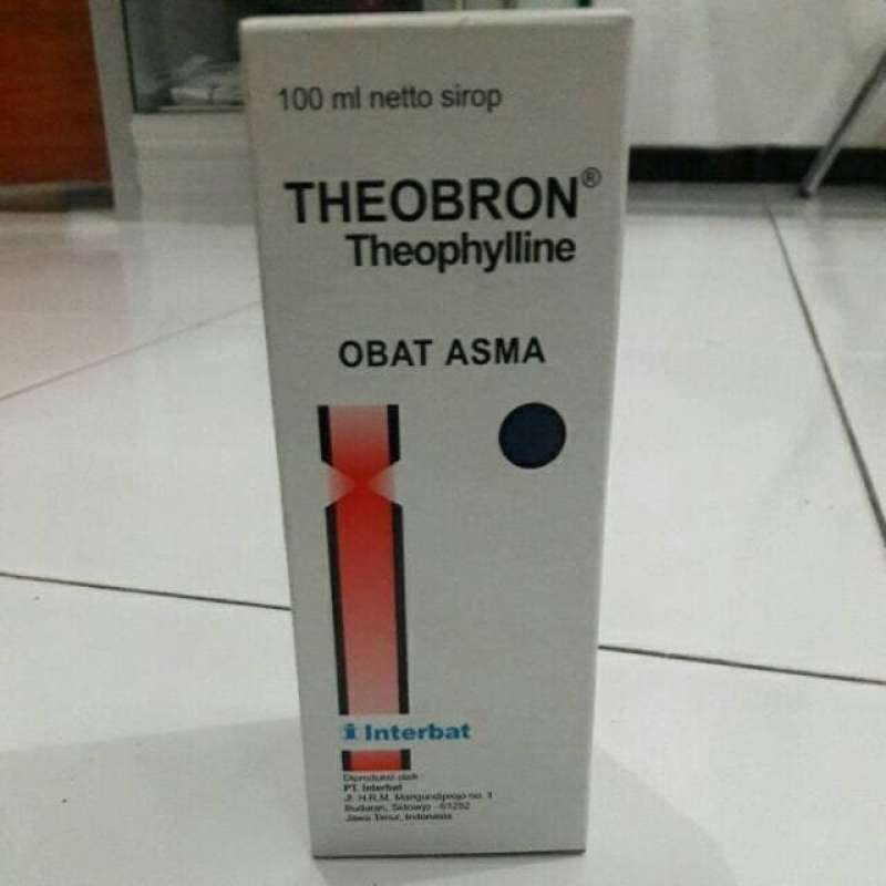 Promo Theobron Sirup Obat Asma 100 Ml Diskon 27% di Seller Uhuru Shop ...