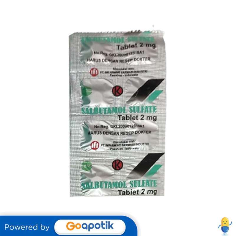 Jual Salbutamol Imfarmind 2 Mg Strip 10 Tablet Di Seller Apotek Intravena Medan - Titi Kuning ...