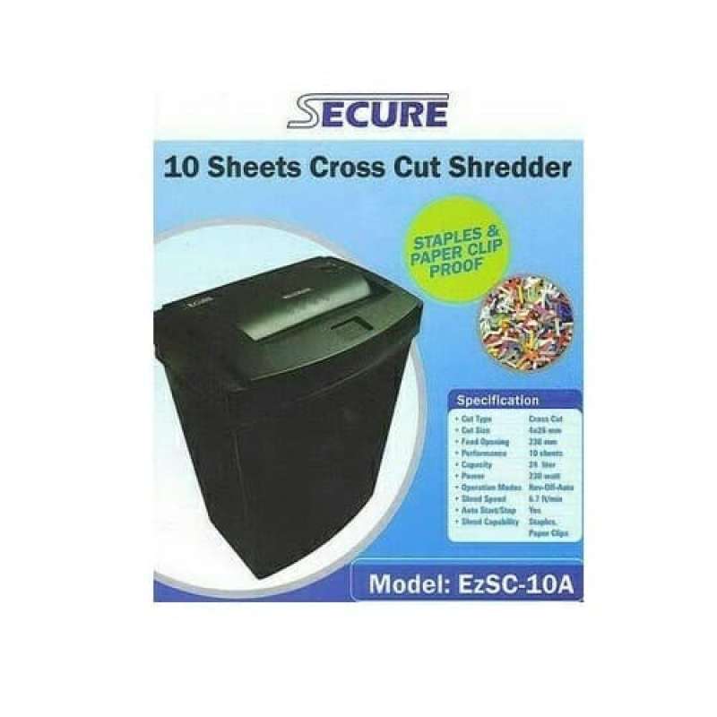 Promo MESIN PENGHANCUR HANCUR KERTAS PAPER SHEDDER SHREDDER SECURE EZSC ...