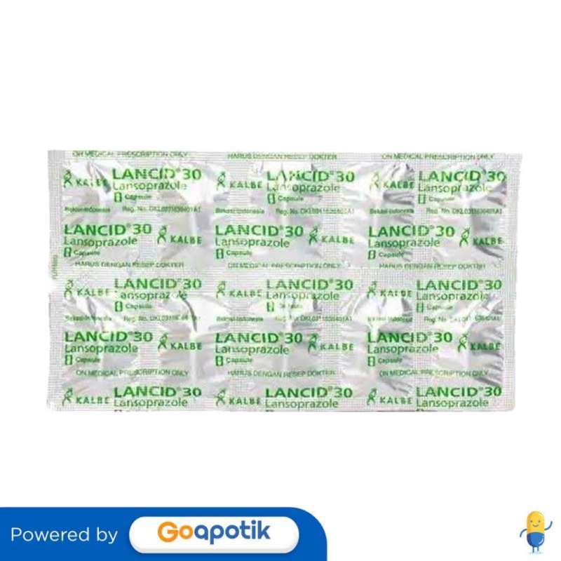 Jual Lancid 30 Mg Strip 10 Kapsul Di Seller Apotek Prayogi - Jobokuto ...