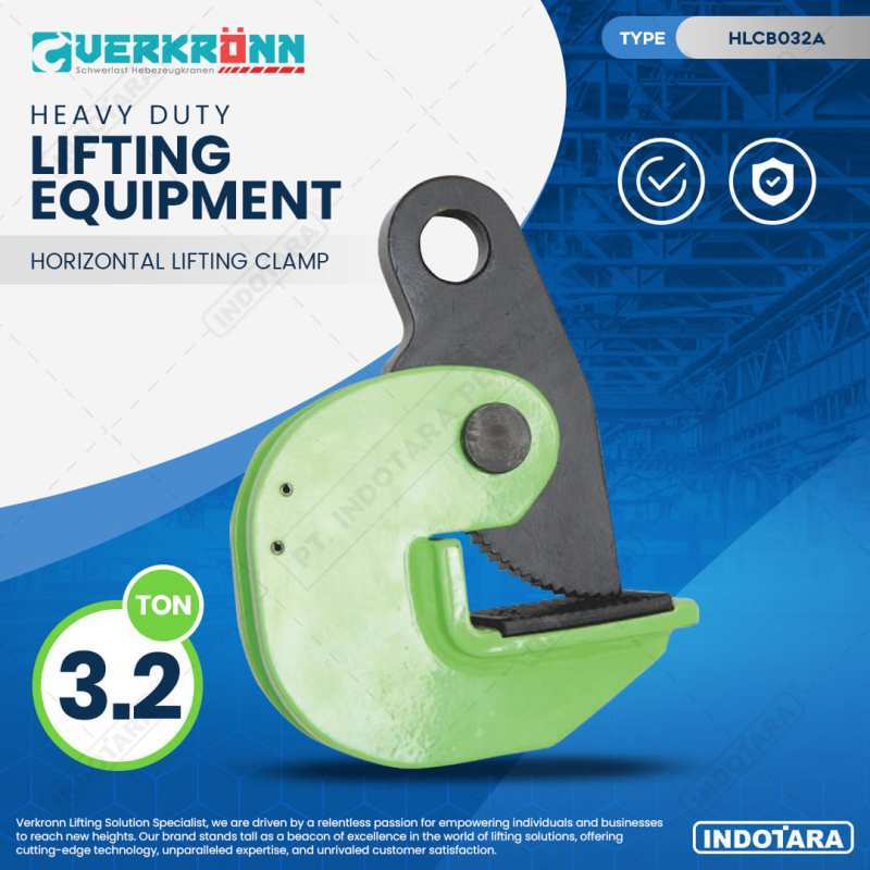 Jual Verkronn Lifting Clamp Hook Horizontal / Alat Angkat Plat - Verkronn di Seller PT Indotara ...