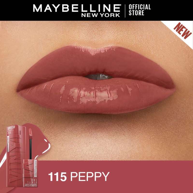 Jual Maybelline Superstay Vinyl Ink 4.2 ml - Shiny Pigmented Liquid ...