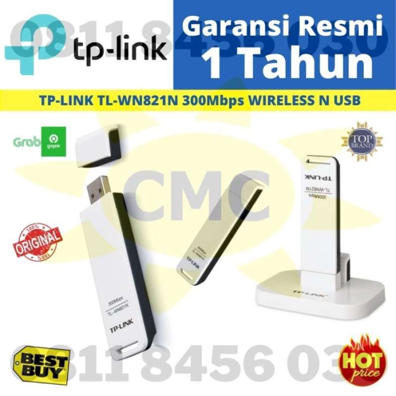 Promo TP-LINK TL-WN821N 300Mbps Wireless N USB Adapter Receiver Diskon ...