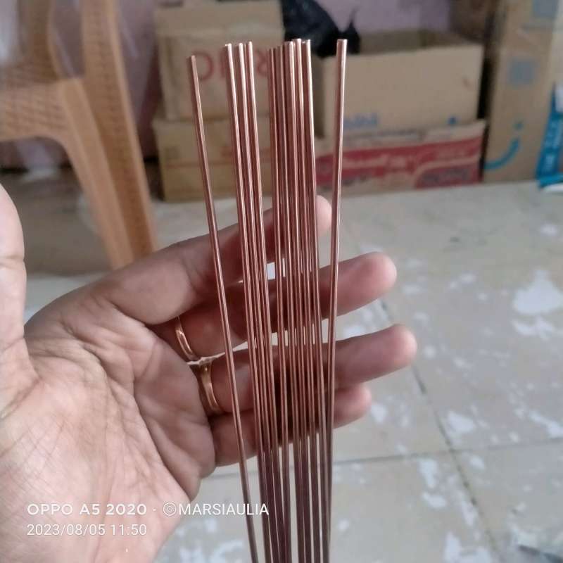 Jual perak kawat las tembaga bulat panjang di Seller marsiaulia ...