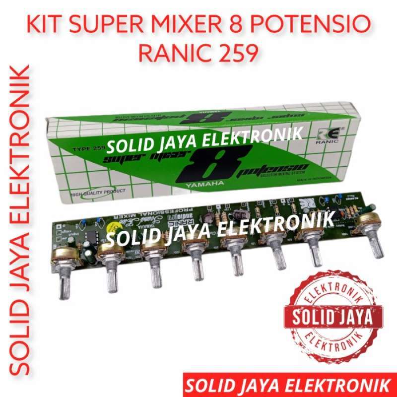 Jual Kit Super Tone Control Mixer 8 Potensio Yamaha Mixing Ranic 259 Di ...