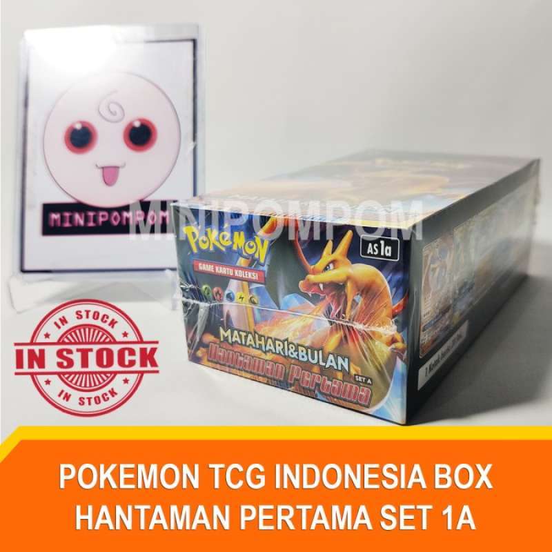 Promo Pokemon Tcg Indonesia - Booster Box Hantaman Pertama Set 1a Diskon 23% Di Seller Pasaraya ...