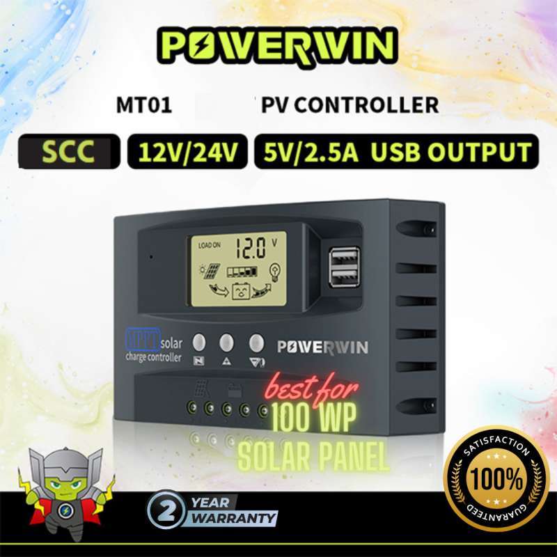 Jual Solar Controller Powerwin 12/24v 50A di Seller IIT Technology Indonesia Official Store ...