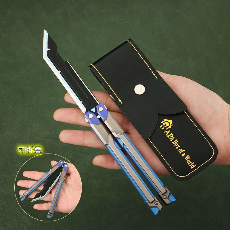 Jual Valorant Figurines Champions 2022 Recon Balisong Butterfly Knife ...