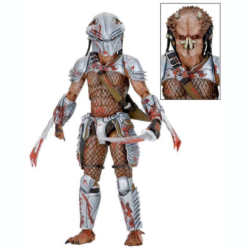 Promo NECA Alien VS Predator Masked Scar Elder Predator Machiko Noguchi ...
