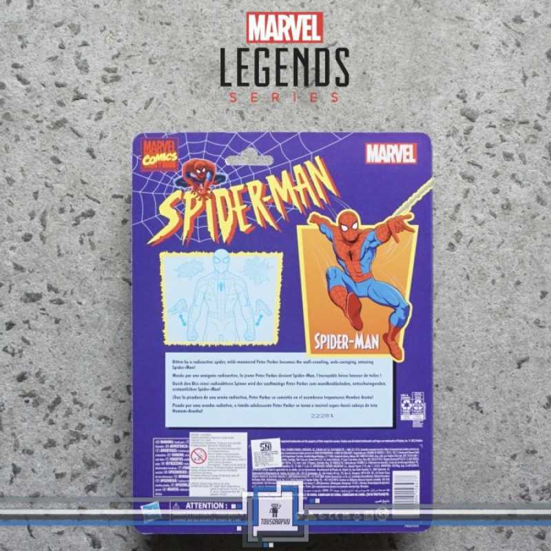 Jual Marvel Legends Retro Web Splat Spider-Man Spiderman Classic di ...