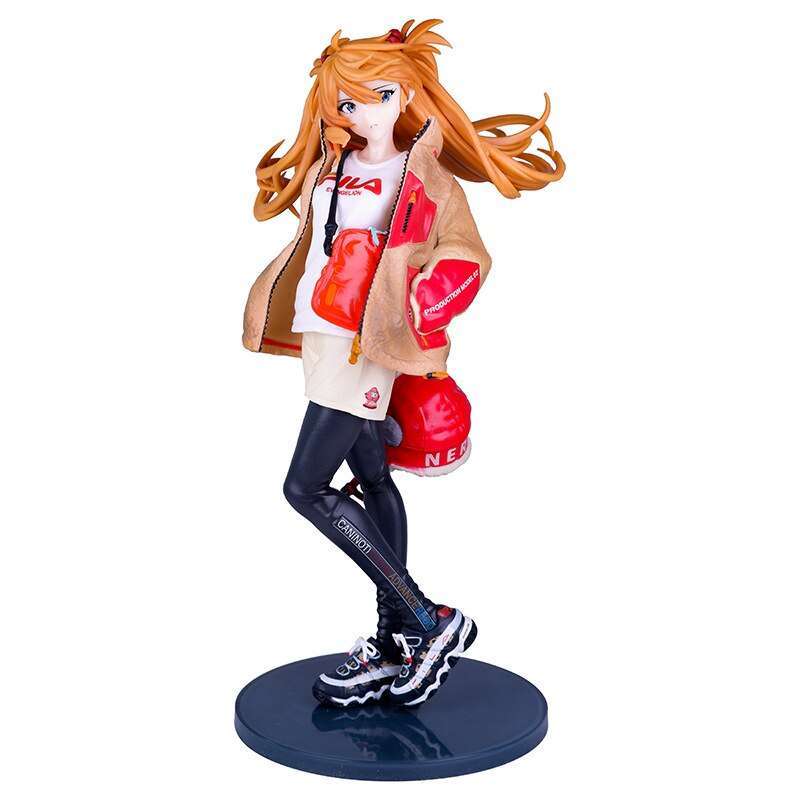 Promo NEON GENESIS EVANGELION Figure Asuka Langley Soryu 25cm Shikinami Ver.RADIO EVA Part.2 ...