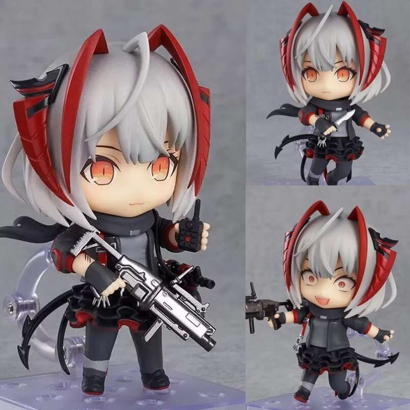 Promo 10cm Ver.Q Arknights W Anime Game Figure Arknights #1375 Ch'en ...