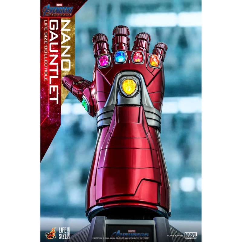 Promo Hot Toys Nano Gauntlet Life Size / Infinity Gauntlet End Game ...