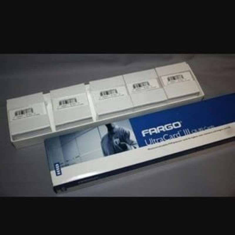 Promo Fargo Hid Ultracard Blank White Pvc Cards, 30 Mil, Cr-80, 500 ...