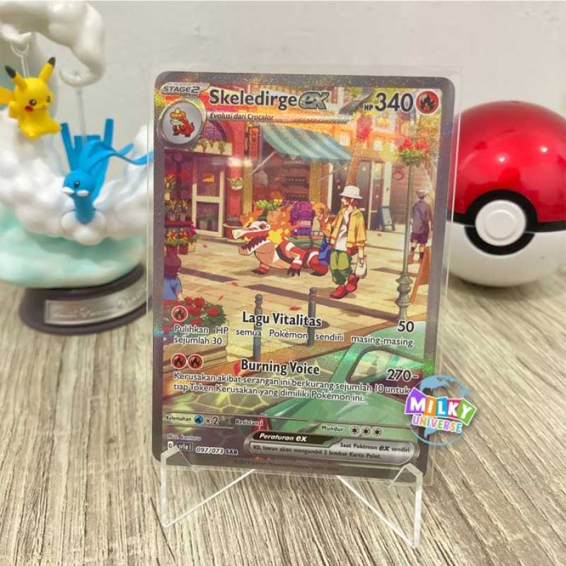 Promo Skeledirge Ex Sar Sv1a 097/073 Hantaman Triplet Kartu Pokemon Tcg Indo Diskon 23% Di ...