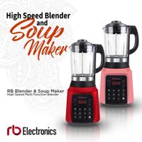 Promo Rb Blender Glass Soup Maker Multi Fungsi 11 In 1 Kapasitas 1750