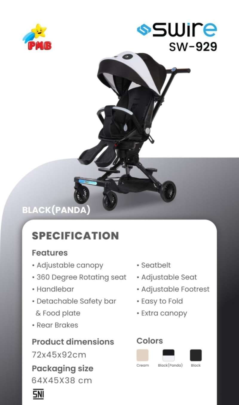 Jual Pmb Swire Magic Stroller Swire - Sw929 Di Seller Azurestore ...