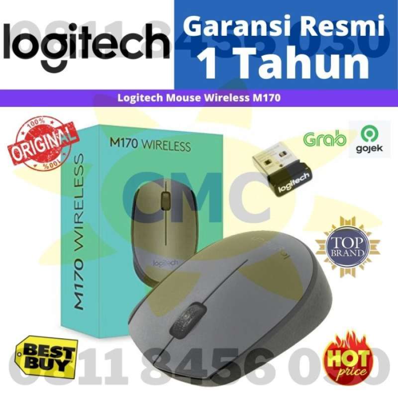 Promo Mouse Wireless Logitech M 170 Diskon 23% di Seller XiXiStore - Pasar Minggu, Kota Jakarta ...