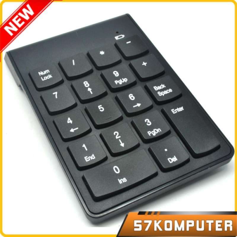 Promo Wireless Keyboard Angka Numeric Keypad Wireless Tanpa Kabel ...