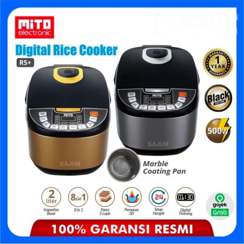 Jual Mito / Mitochiba R5+ Rice Cooker Multi Fungsi, Magic Com 2l ...
