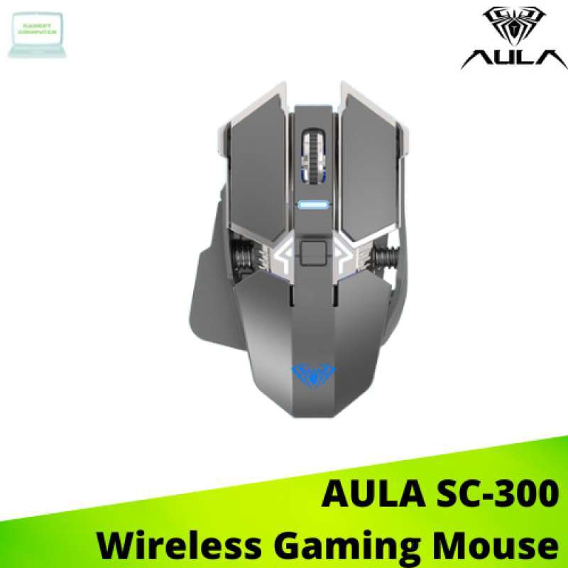 Promo Aula Sc-300 / Sc300 Wireless Gaming Rgb Mouse Diskon 23% Di ...