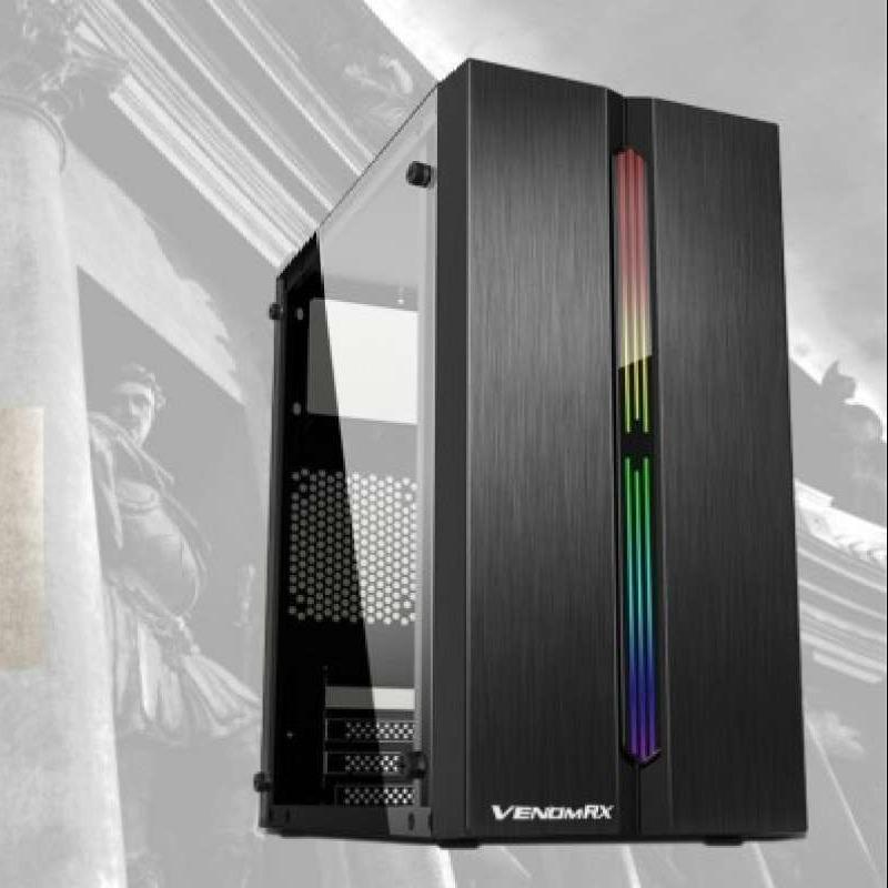 Promo Venomrx Kratos - Rgb Matx Temper Glass Venom Rx Casing Komputer ...