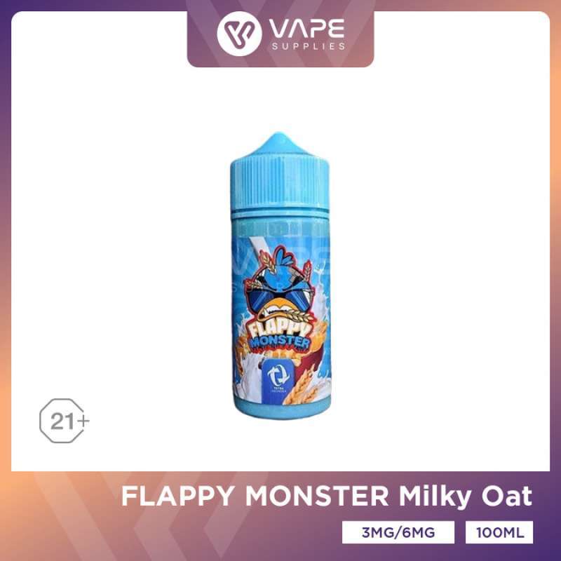 Promo Flappy Monster Oat Milk 100ML Tetra Indonesia Terbaik Diskon 29% ...