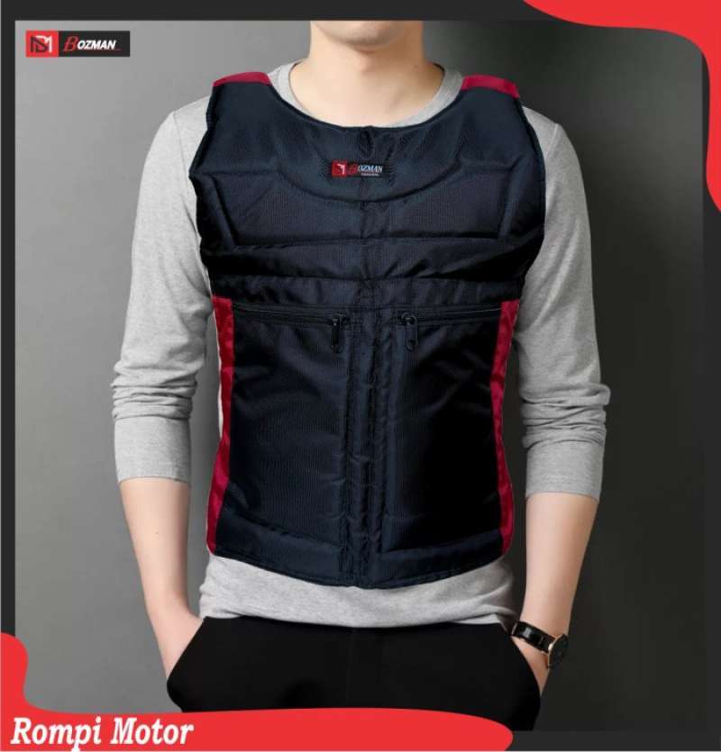 Promo Rompi Motor Tas Anti Angin Pelindung Dada Cordura Premium - Full ...