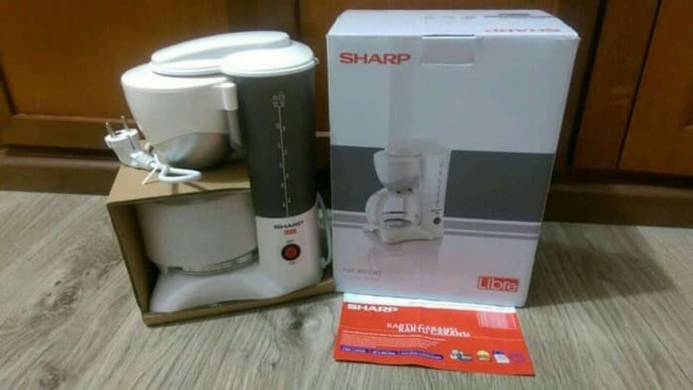 Promo Sharp Hm-80L-W Coffee Maker Mesin Pembuat Kopi Listrik Hm80L(W ...