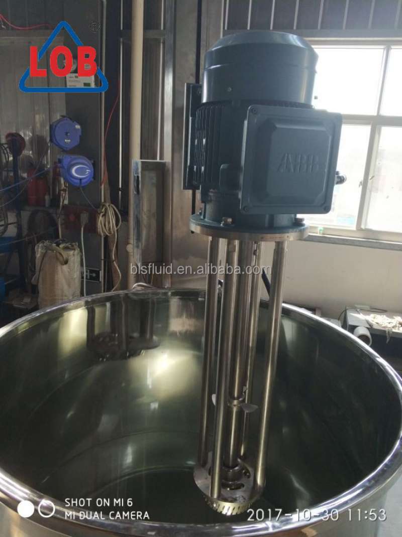 Jual Mesin Pencampur Baja Tahan Karat Industri 800l Pengaduk Agitator ...