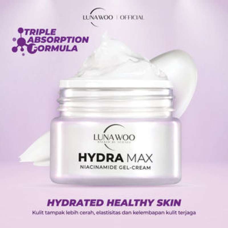 Jual Luna Woo Hydra Max Niacinamide Gel Cream 28gr di Seller Luna Woo ...