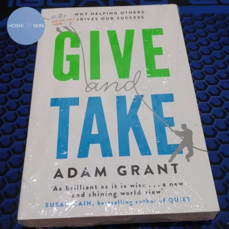 Promo Give and Take by Adam Grant - Original English Book Diskon 23% di ...