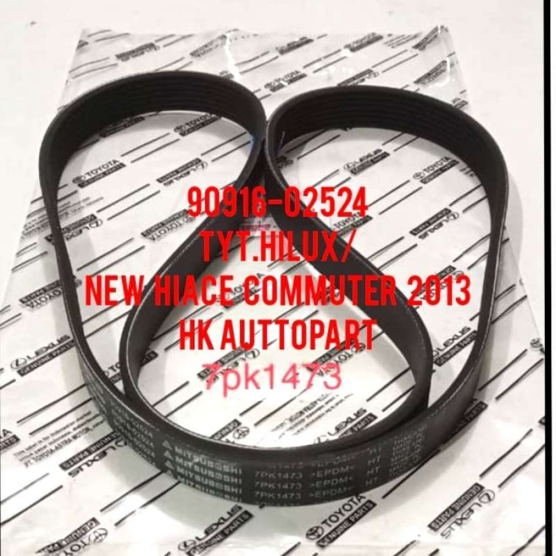 Promo Fan Belt Van Belt V-Belt 7Pk 1473 Toyota Hilux/New Hiace Commuter ...