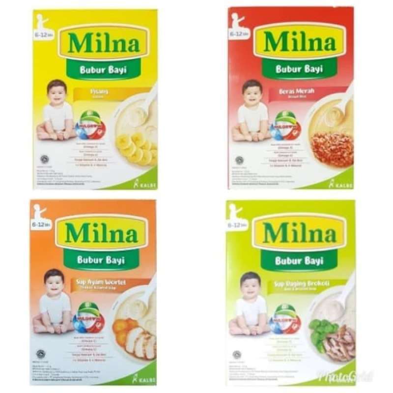 Jual Milna Bubur Baby 6- 12 Bulan di Seller Lavie Baby House Official ...