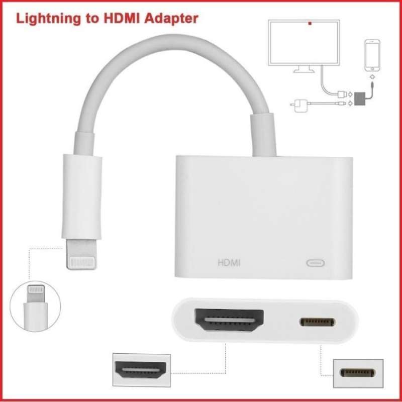 Promo Lightning To Digital Av Adapter - Lightning To Hdmi - Apple To ...