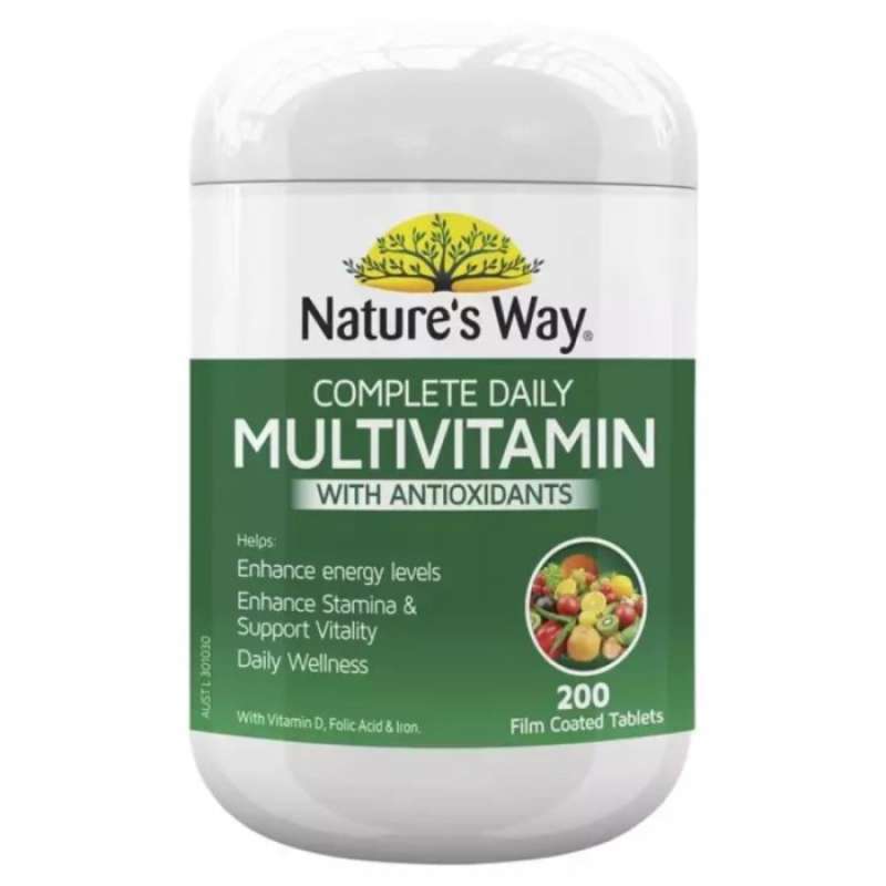 Promo Natureâ€™s Way / Natures Way Complete Daily Multivitamin 200 ...